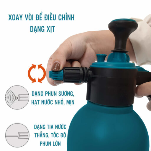 Bình Xịt SUVINA 2 Lít Xanh Đậm Mẫu 01 Tiêu Chuẩn SU2L-01